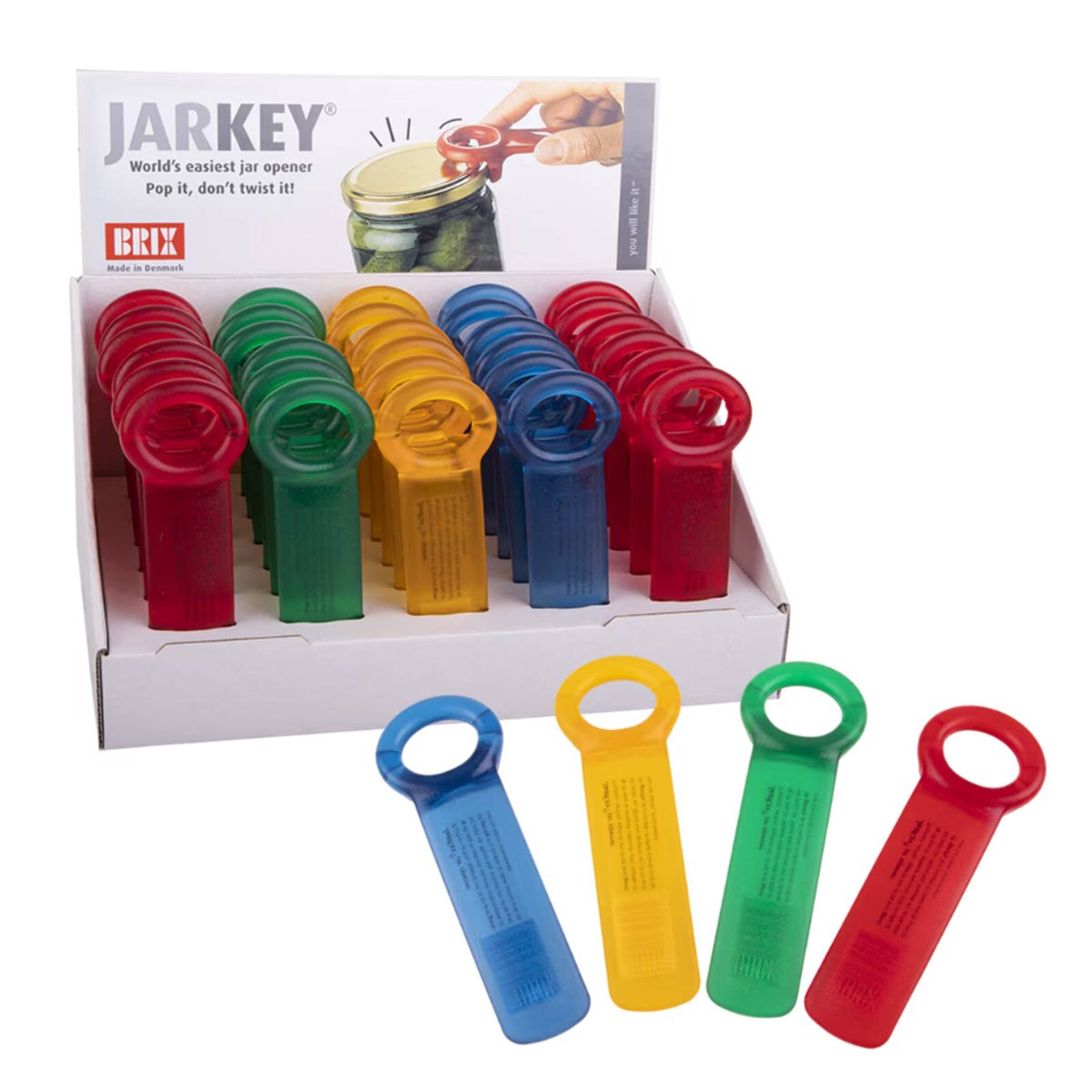 Brix Jarkey Frost Jar Opener Assorted Colours 1 Jarkey - Bunnings Australia