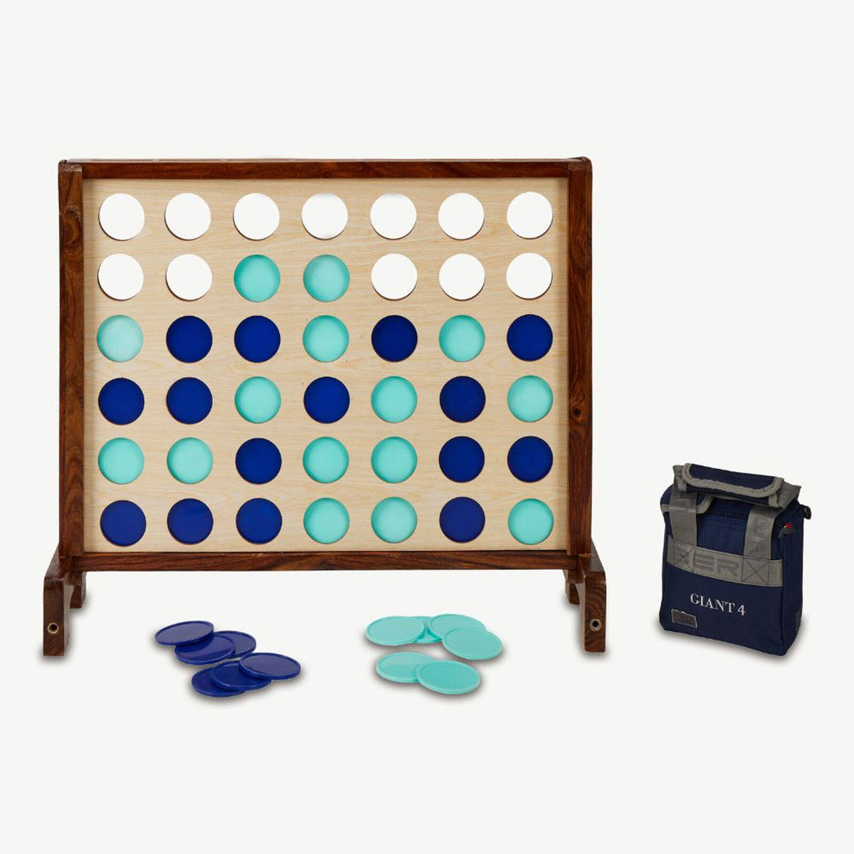 Wooden Giant 4 Game – Oversized Connect 4 Fun for All Ages - Bunnings ...