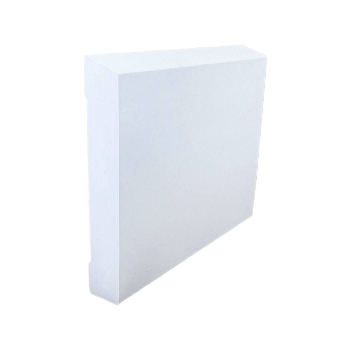 PermaTimber 92 x 15mm 2.7m Antique White PVC Single Bevel - 92 x 15 x ...