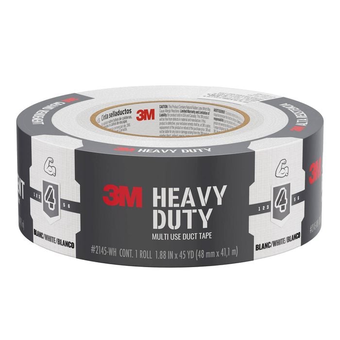3M 48mm x 41.1m Heavy Duty White Duct Tape - Bunnings Australia