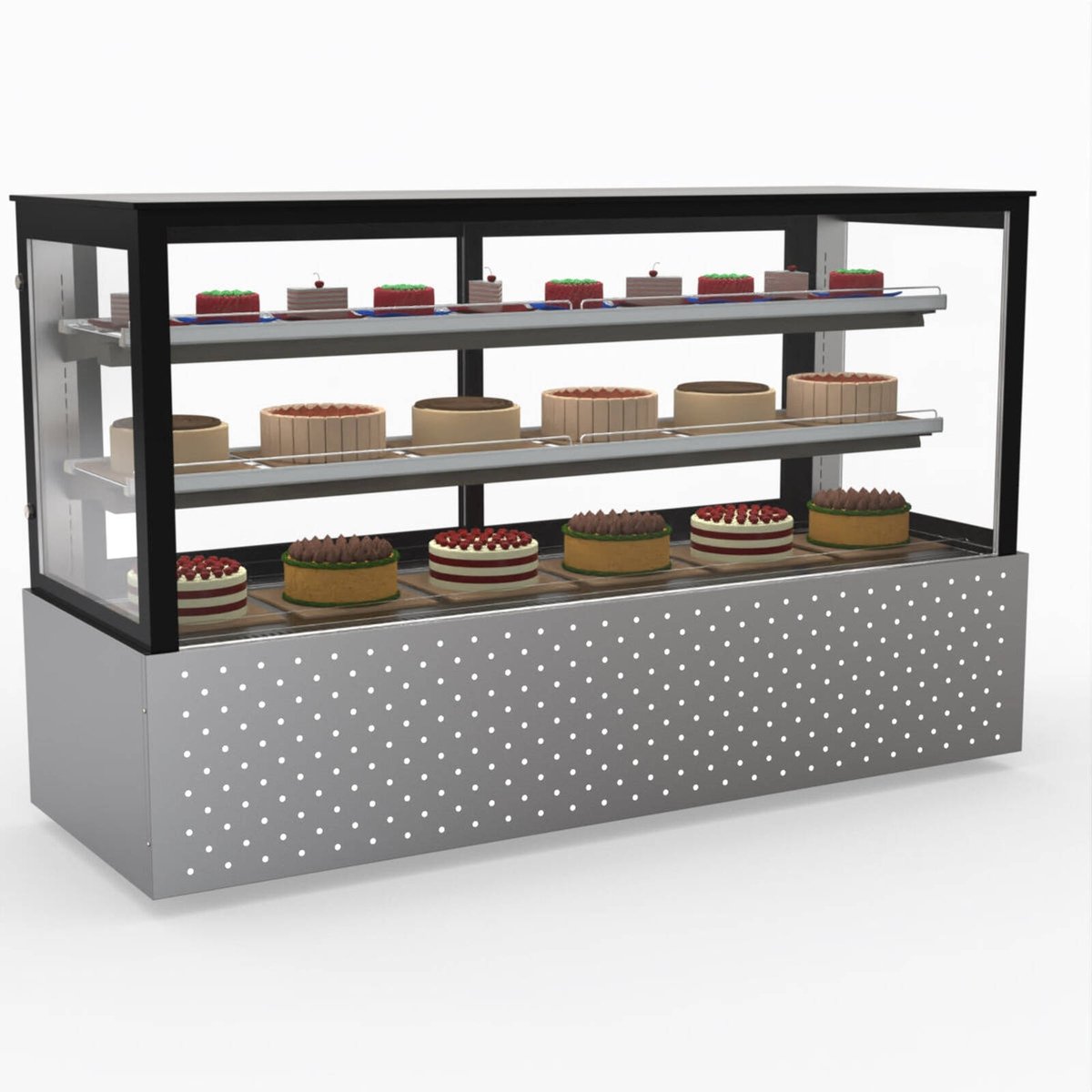 Bonvue Chilled Food Display - Cake Display Fridges (SG200FA-2XB ...