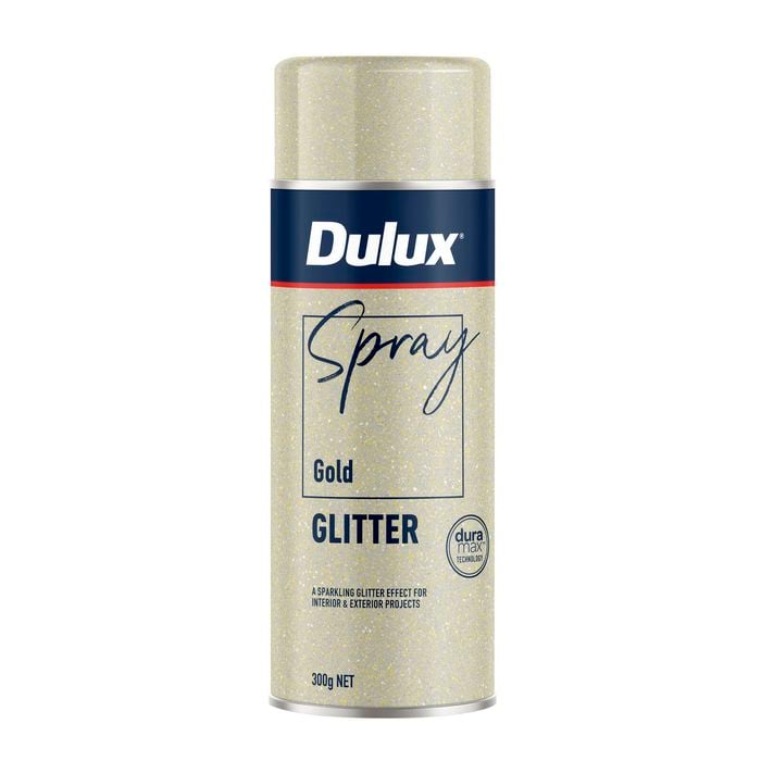 Dulux Effects 300g Gold Glitter Spray Paint - Bunnings Australia