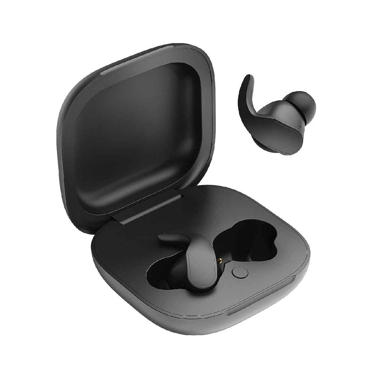 Laser Sport TWS Earbuds with Mini Ear-Hook Black - Bunnings Australia
