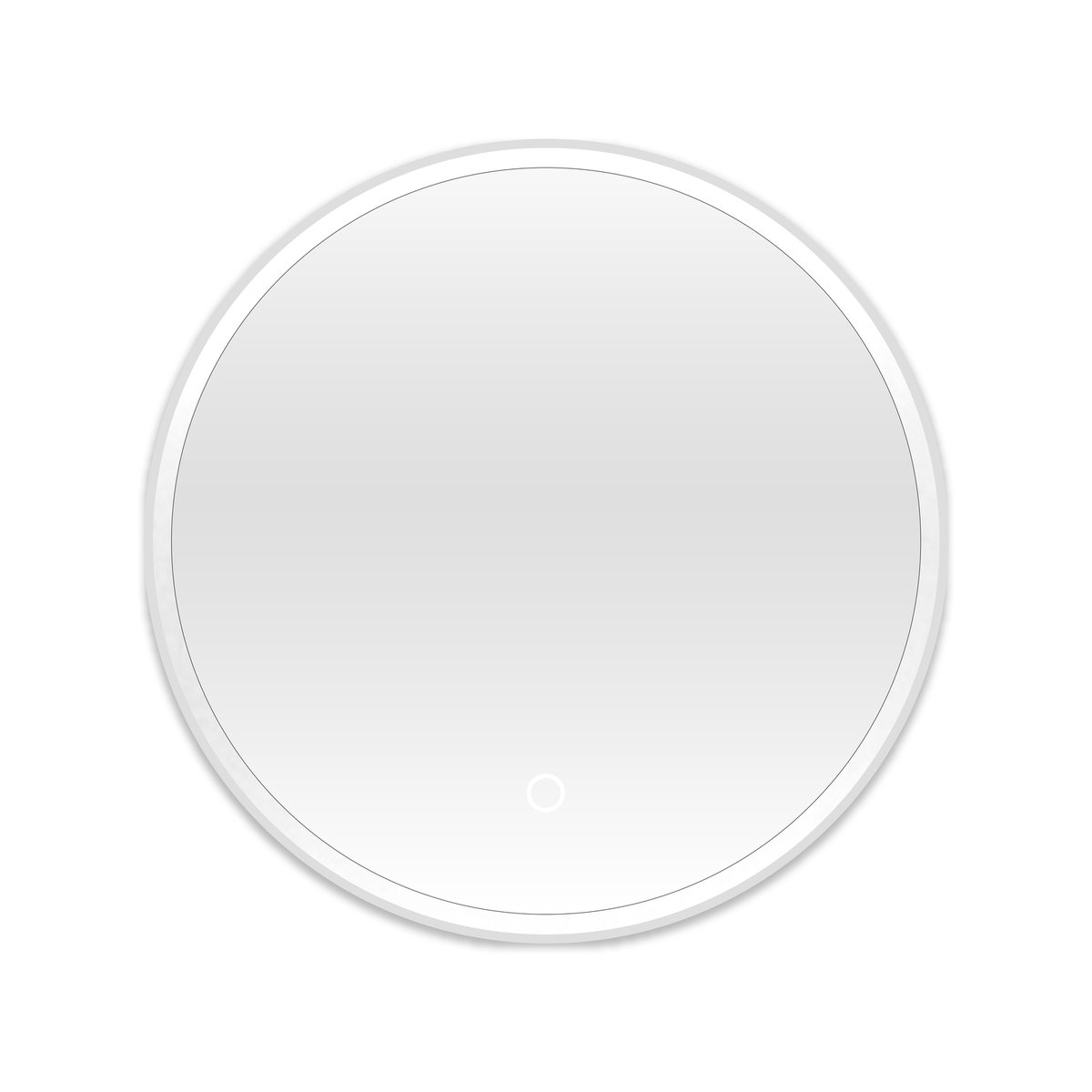 Barelli 800 x 800mm Piazza Round LED Mirror - Bunnings Australia