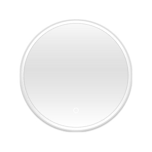 Barelli 800 x 800mm Piazza Round LED Mirror - Bunnings Australia