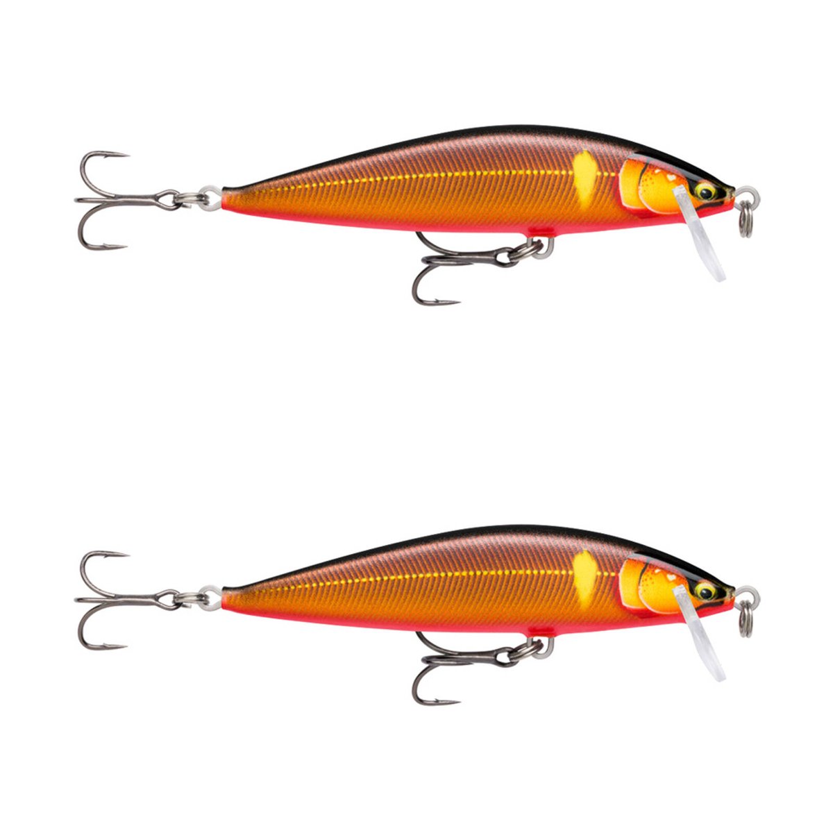 2x Rapala 9.5cm Countdown Sinking Hardbody Balsa Fishing Lures -Gilded Gold Ayu - Bunnings Australia