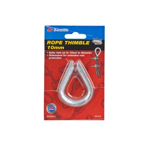 Zenith 10mm Galvanised Rope Thimble - Bunnings Australia