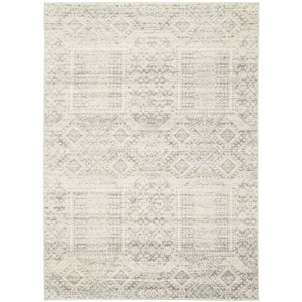 Ama 351 Silver 400X300Cm Rug - Bunnings Australia