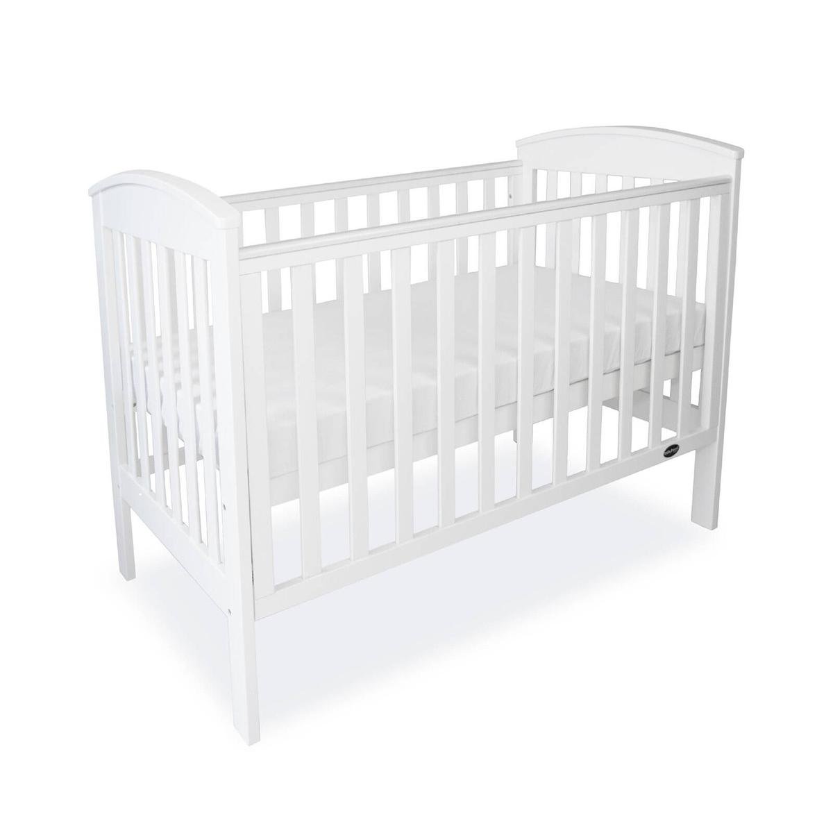 Babyhood Classic Curve Cot - White - Bunnings Australia