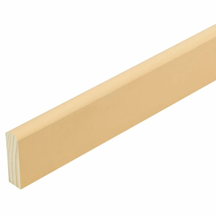 Hume Pineclad 60 x 18mm x 2.7m Finger Jointed H3.1 Pre Primed Pine ...