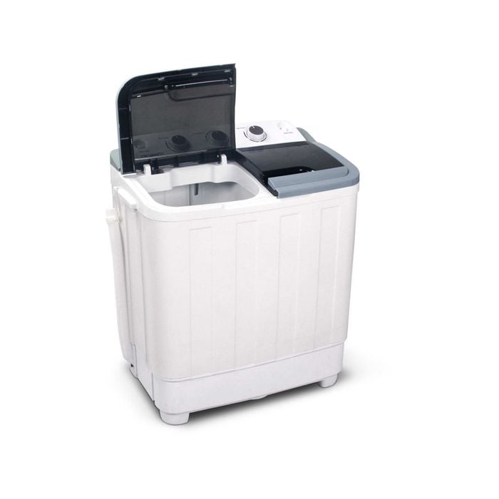 Devanti Portable Washing Machine Twin Tub 5KG White - Bunnings Australia