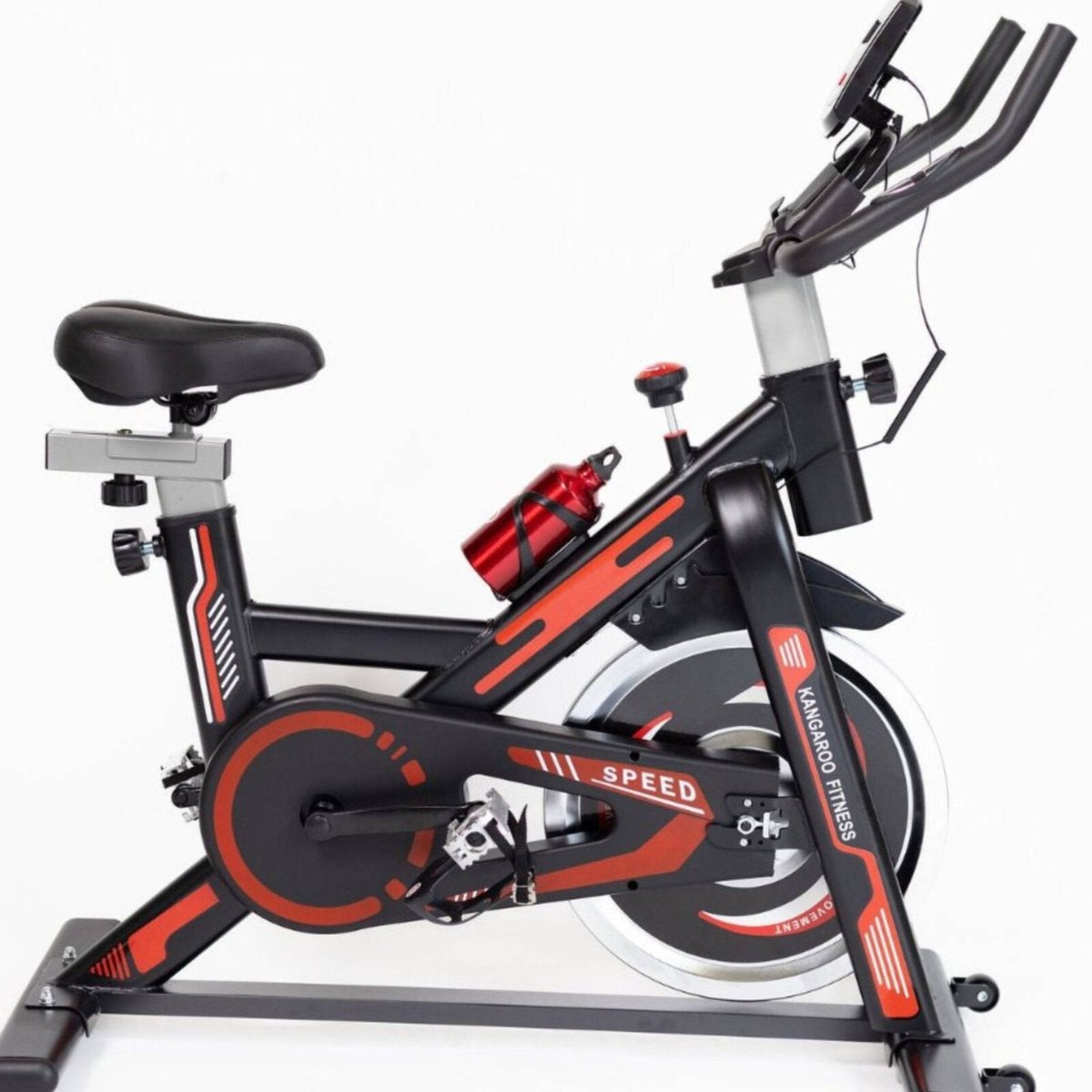 Red Kangaroo Fitness Exercise Spin Bike, Supports Up to 120kg ...