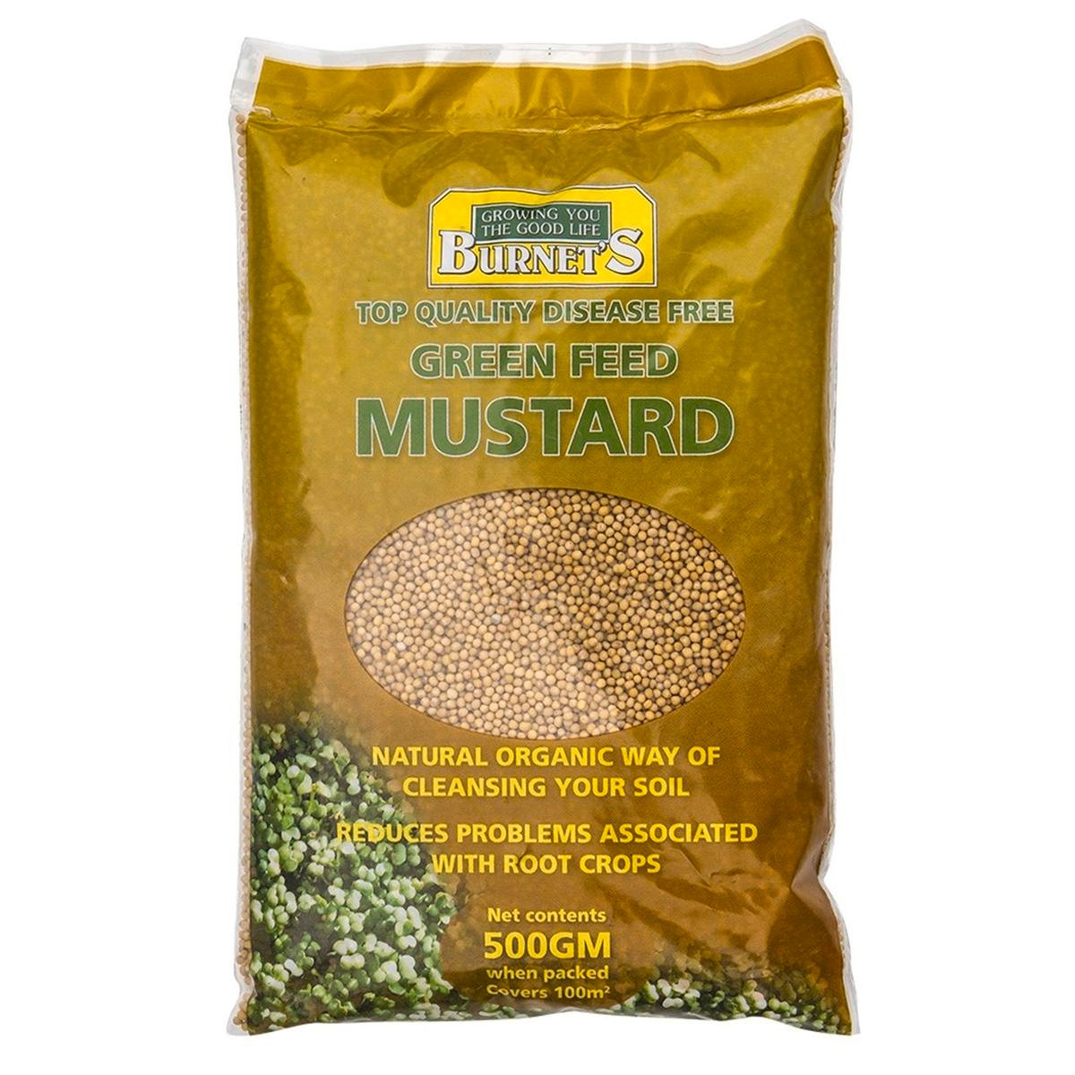Burnet's 500g Green Crop Mustard - Bunnings New Zealand