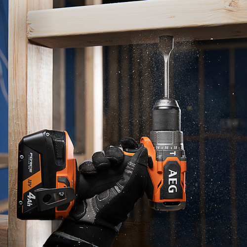 AEG Powertools 18V Brushless Sub-Compact 2-Piece 4.0Ah Kit - Bunnings Australia