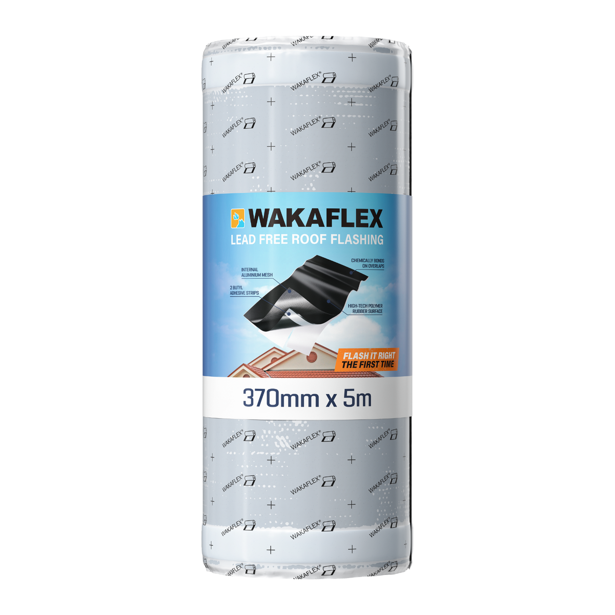 Wakaflex 370mm x 5m Black Lead Free Flashing - Bunnings Australia
