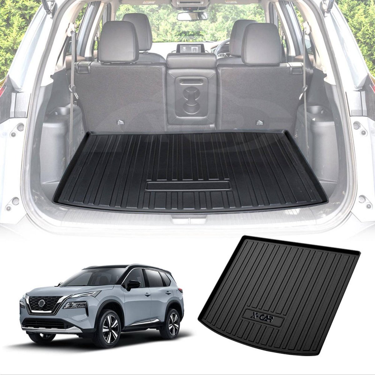 Boot Liner for Nissan X-trail Xtrail T33 7 Seats 2022-2024 Heavy Duty ...