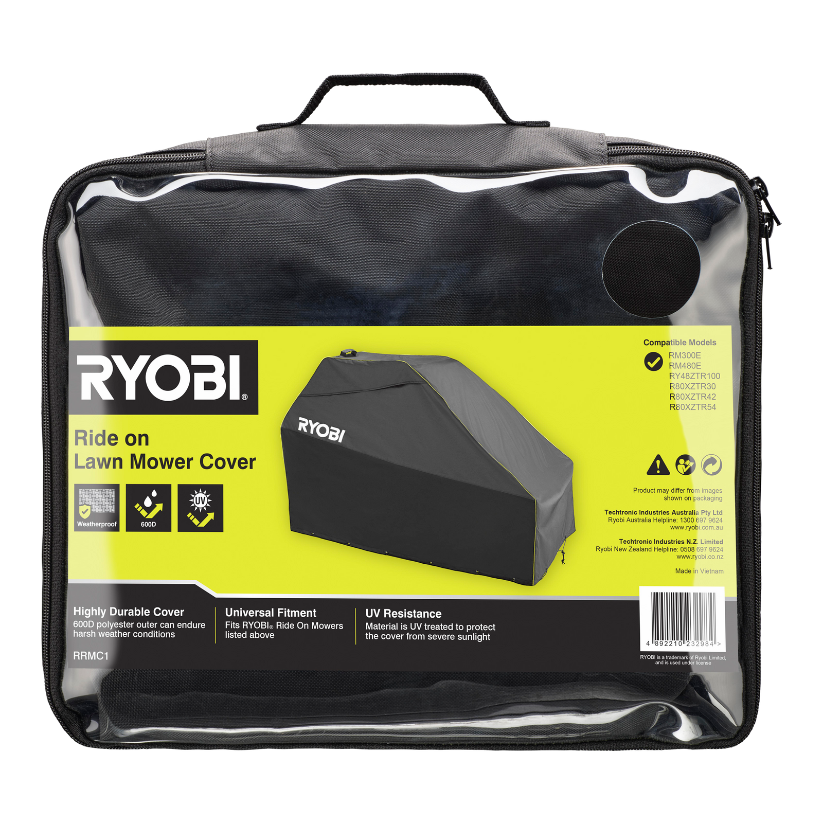Ryobi Ride On Mower Cover Bunnings Australia