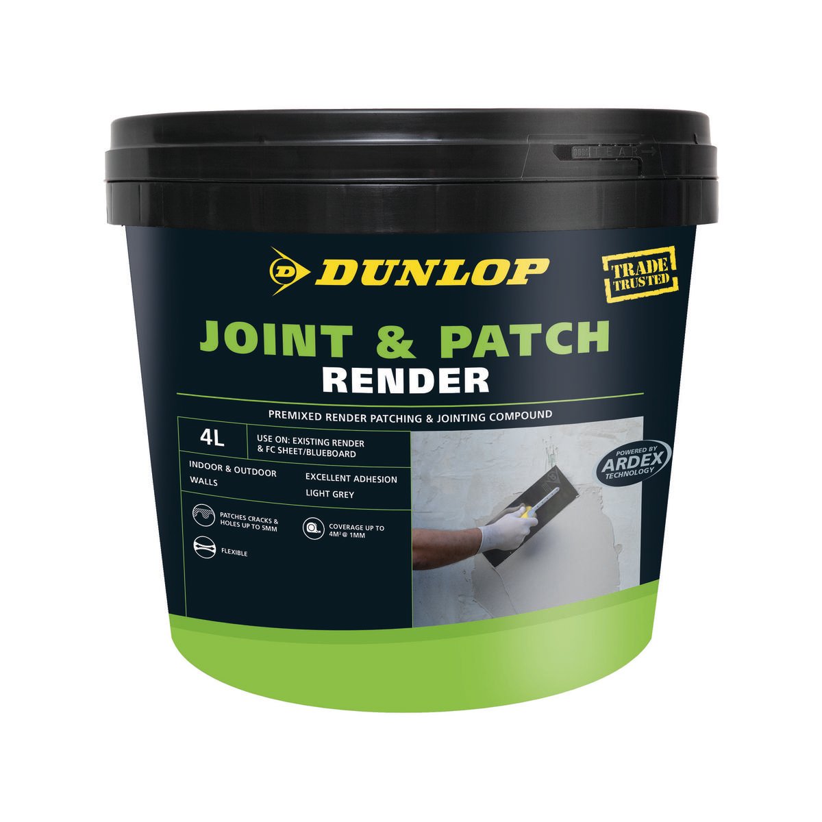 Dunlop 4L Premix Render Joint And Patch - Bunnings Australia