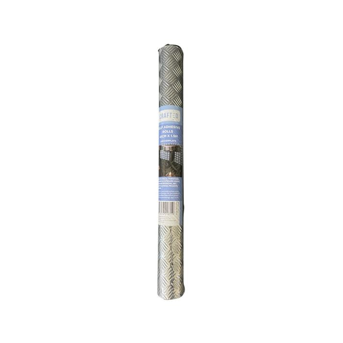 Crafted 45 x 150cm Checker Plate Adhesive Roll - Bunnings Australia