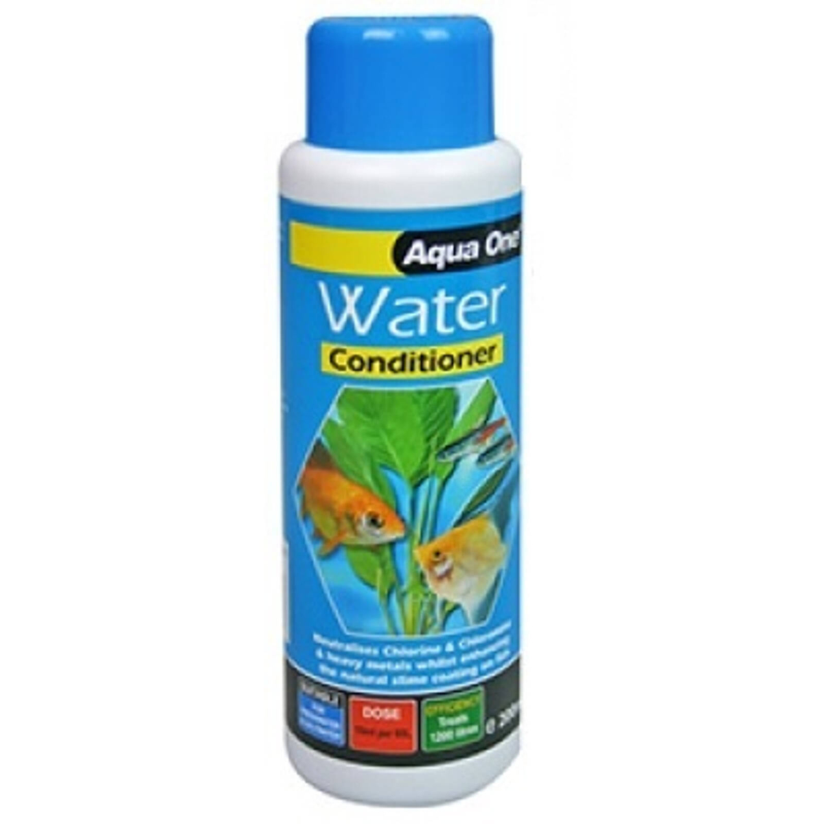 Aqua One Water Conditioner Chlorine Neutraliser for Fish Tanks - 200ml ...