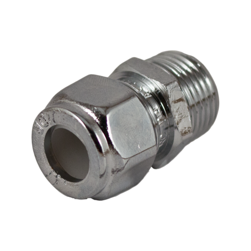 Brasshards 15C x 15MI Chrome Plated Male Compression Union - Bunnings Australia