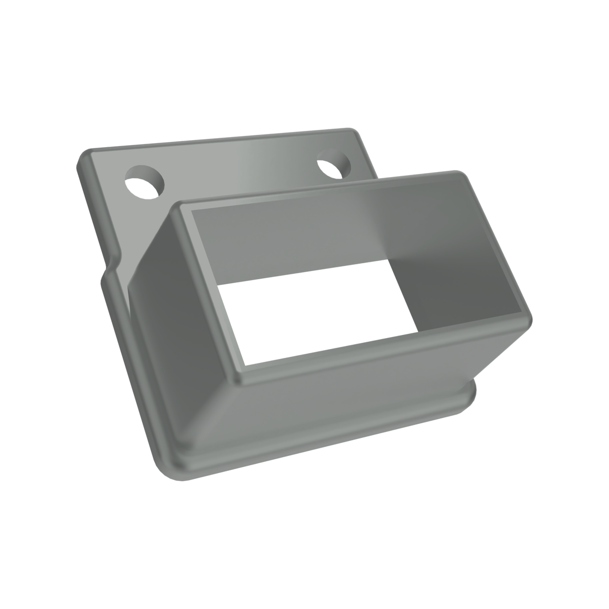 ProtectorAl 50 x 25 mm Palladium Silver Aluminium Balustrade Panel Wall ...