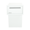 Sandleford 86cm White Matte Glenelg Parcel Letterbox - Bunnings Australia