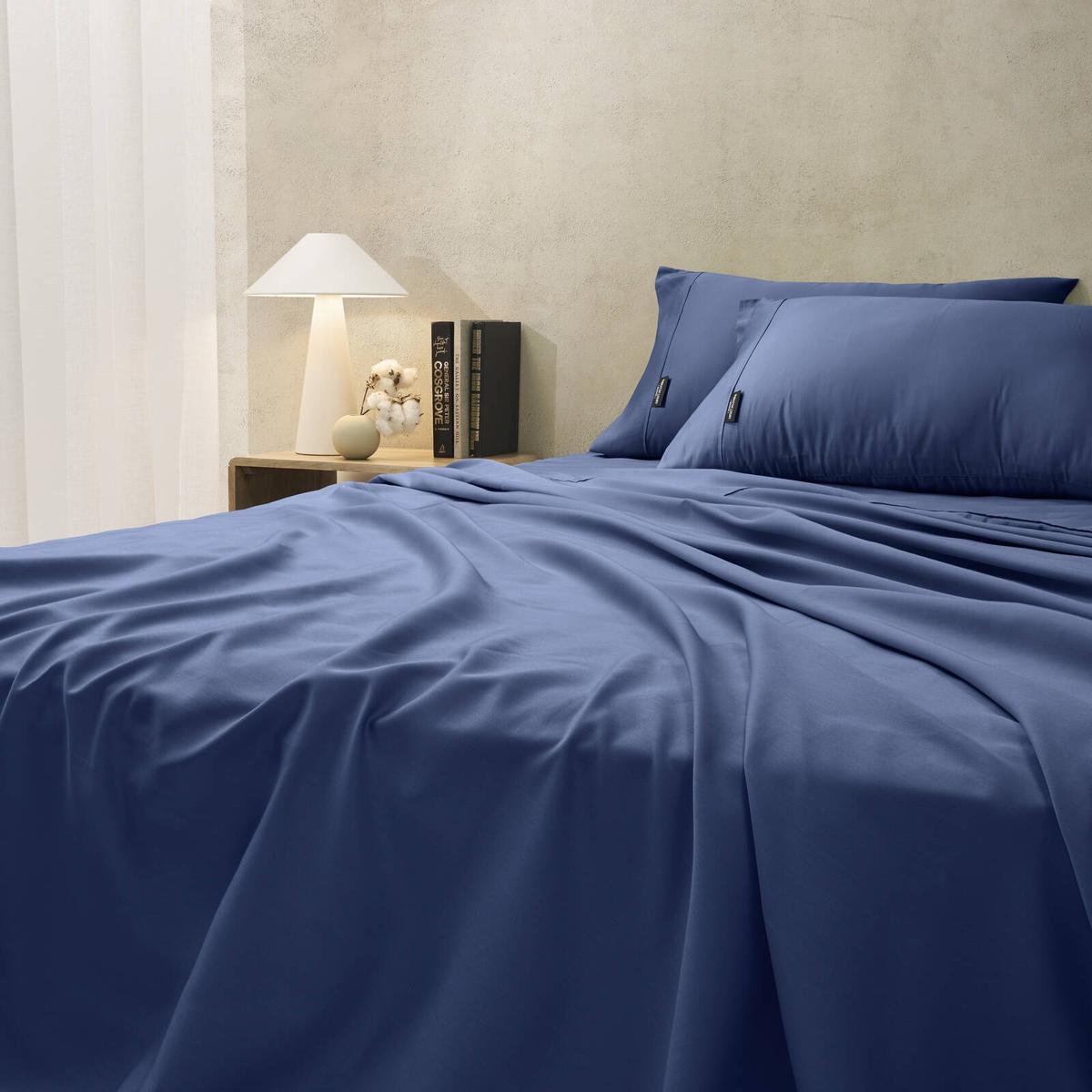 Sheraton Luxury Maison Single Bed Fitted Sheet Set 1000TC Cotton Rich ...