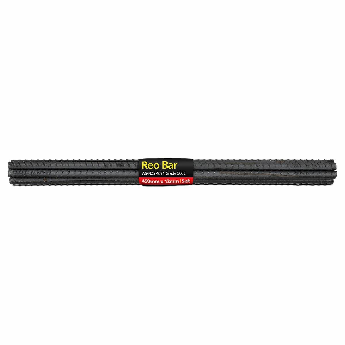 Jack 12 x 450mm Reinforcing Bar - 5 Pack - Bunnings Australia