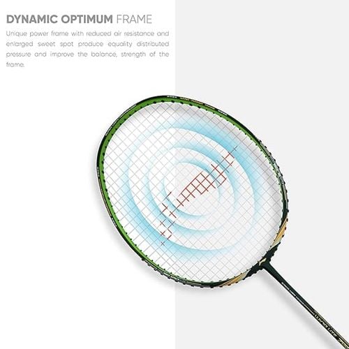 Li-Ning Wind Lite 700 Carbon Fibre Strung Badminton Racket with Full ...