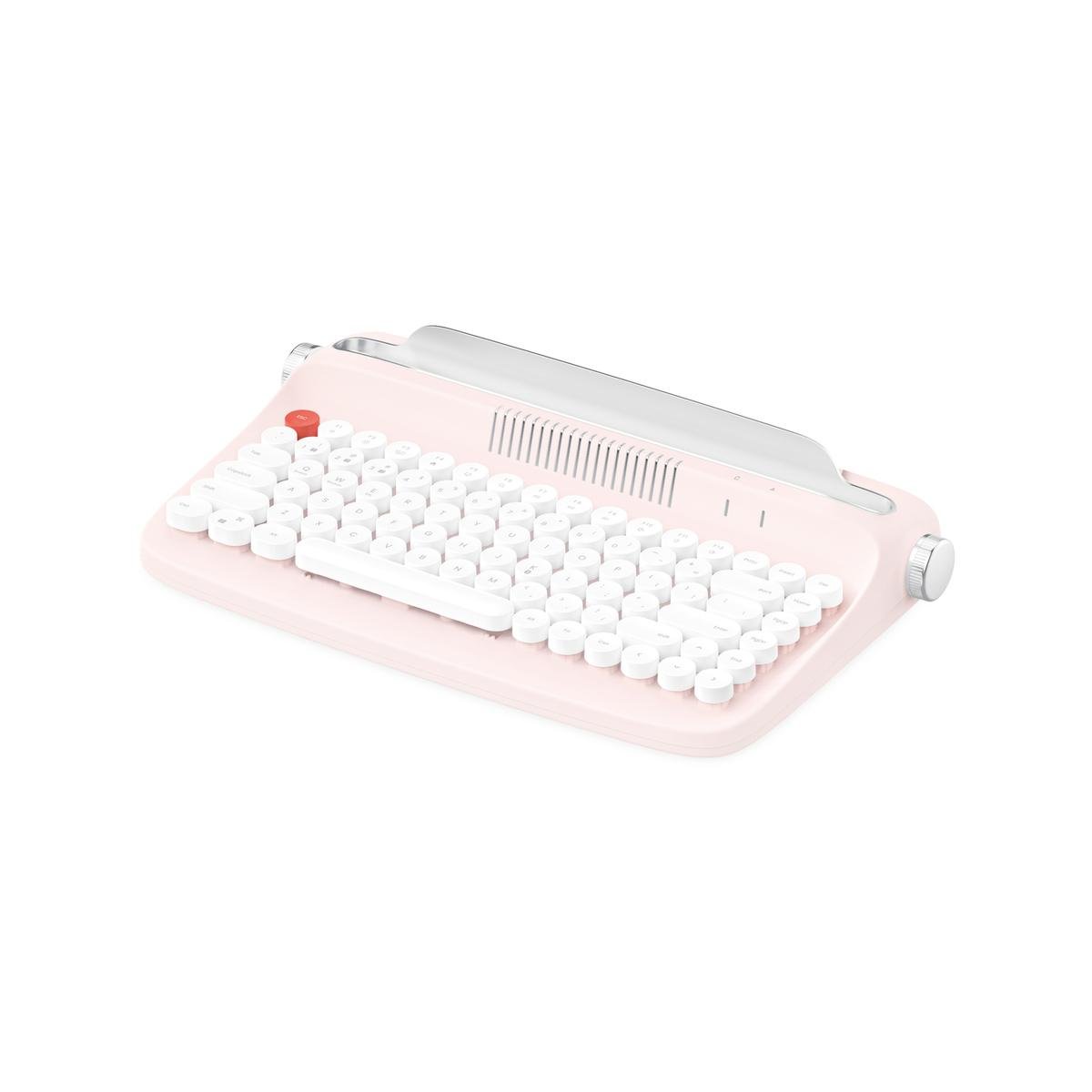 Retro Typewriter Bluetooth Wireless Keyboard Tablet Holder 84 Key ...