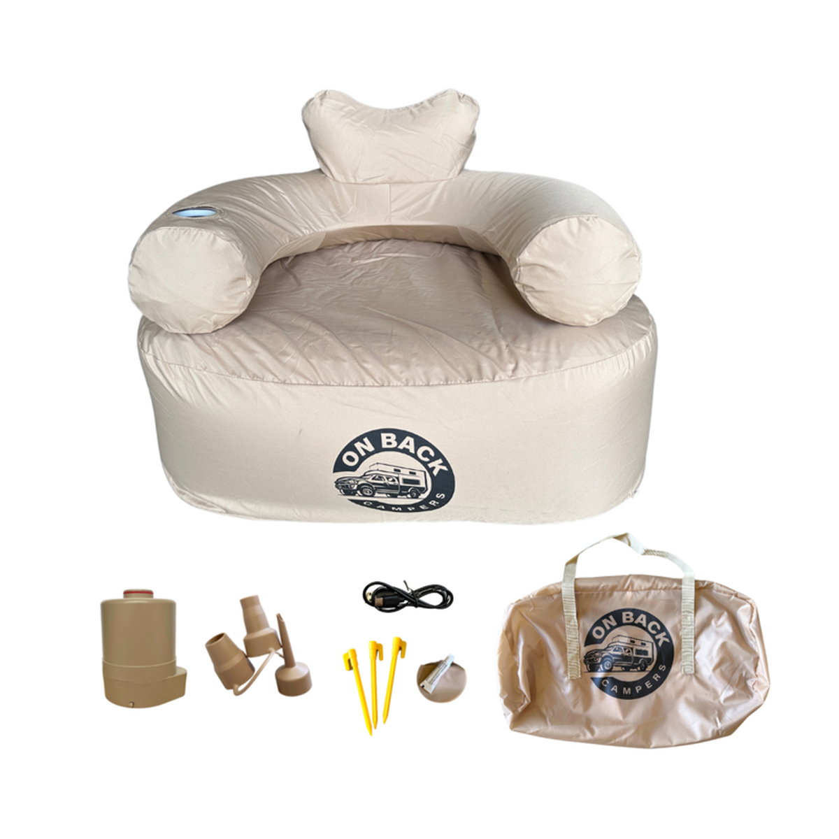 OBC Inflatable Single Sofa - Bunnings Australia