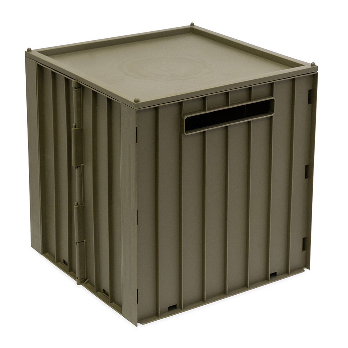 All Set Foldable Khaki Storage Cube - Bunnings Australia