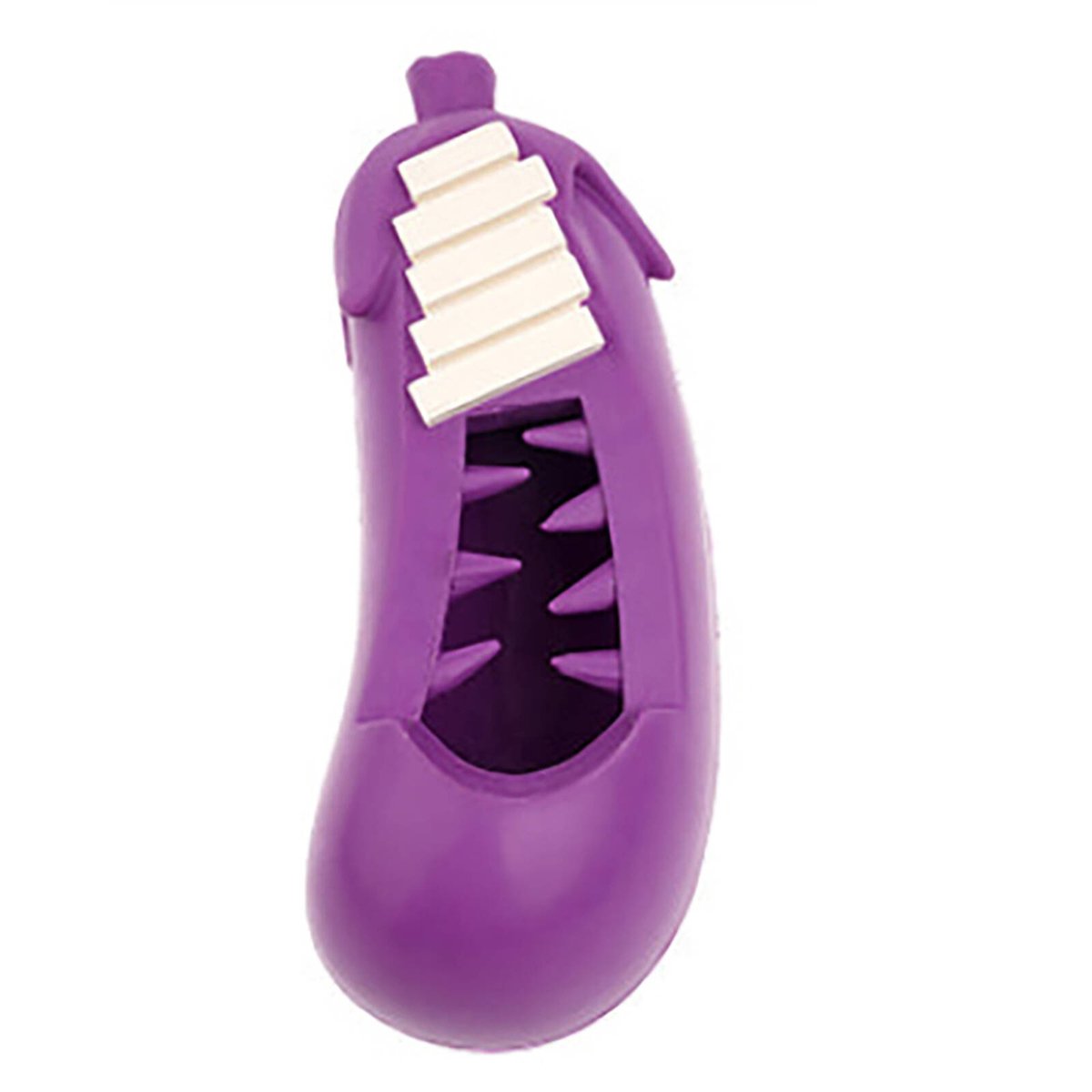 Petopia Ultra Tough 14cm Rubber Stuffed Eggplant Dog Toy Large - Violet - Bunnings Australia