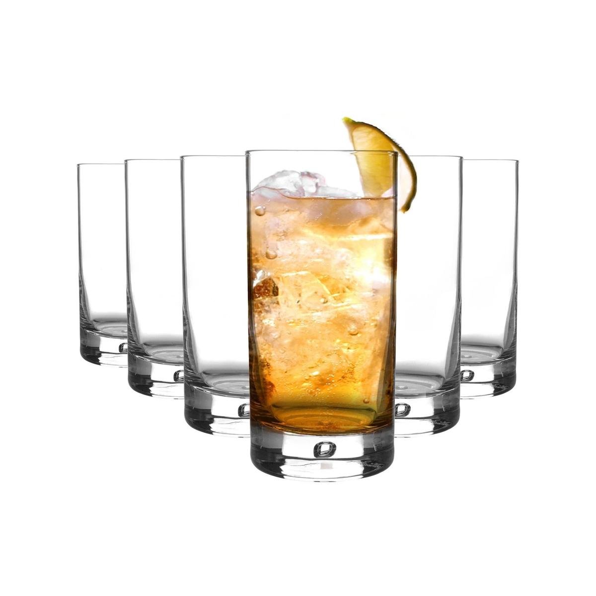 Bormioli Rocco 24 Piece Barglass Highball Glasses Set - Bubble Base - 375ml - Bunnings Australia