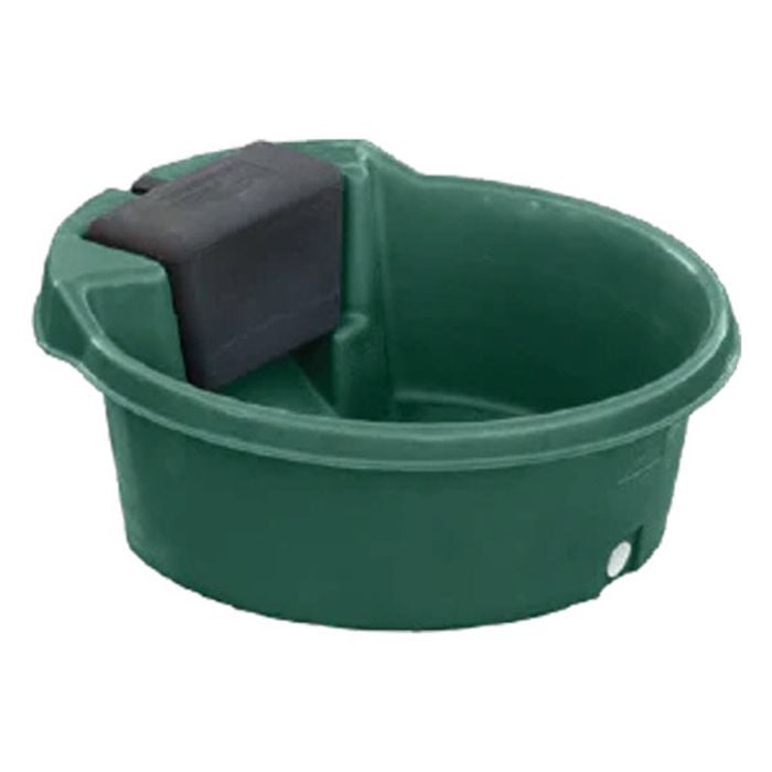 RapidPlas Round Livestock Water Trough 220 Litre - Heritage Green ...