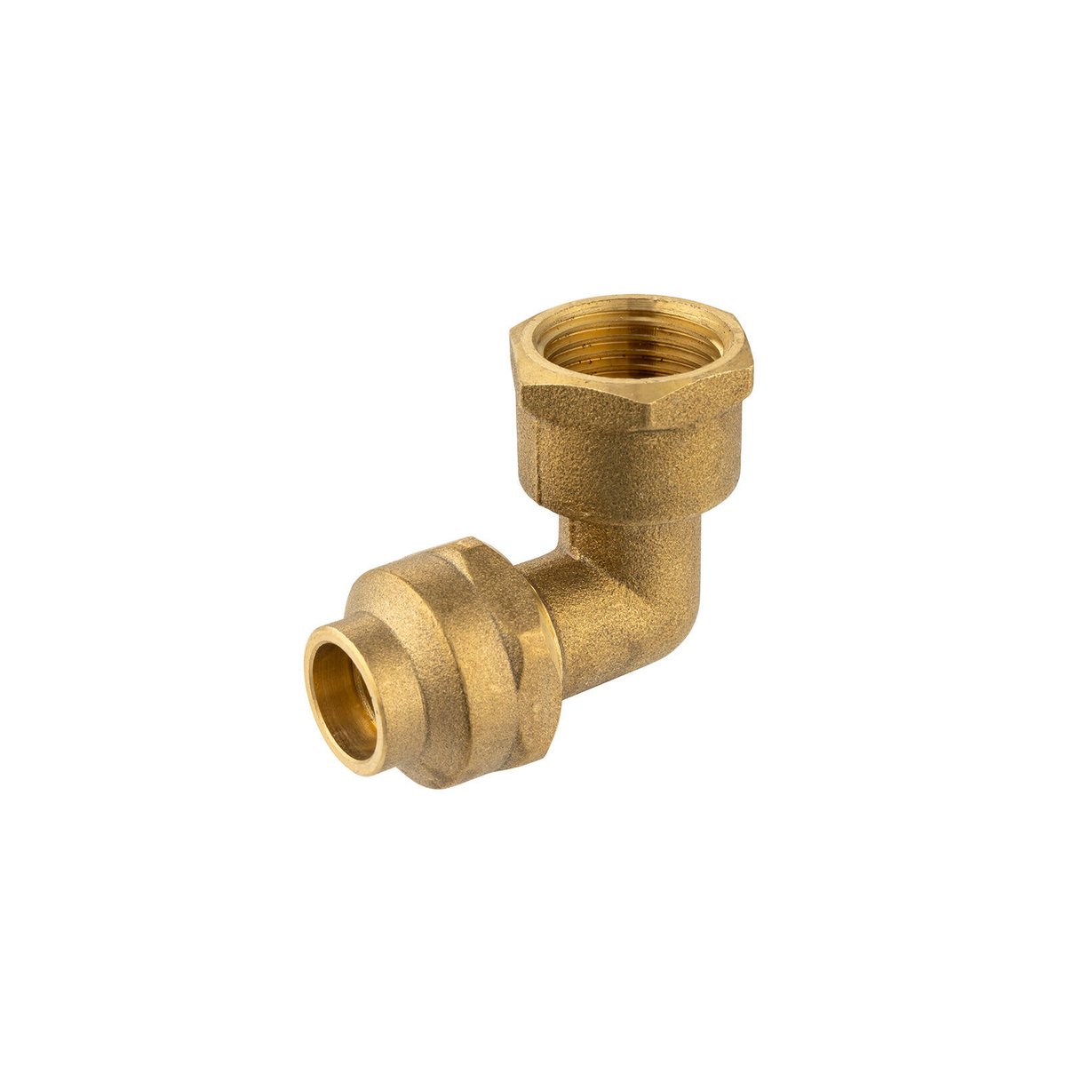 Brasshards 15FL x 15FI Brass Female Flared Compression Elbow LF ...