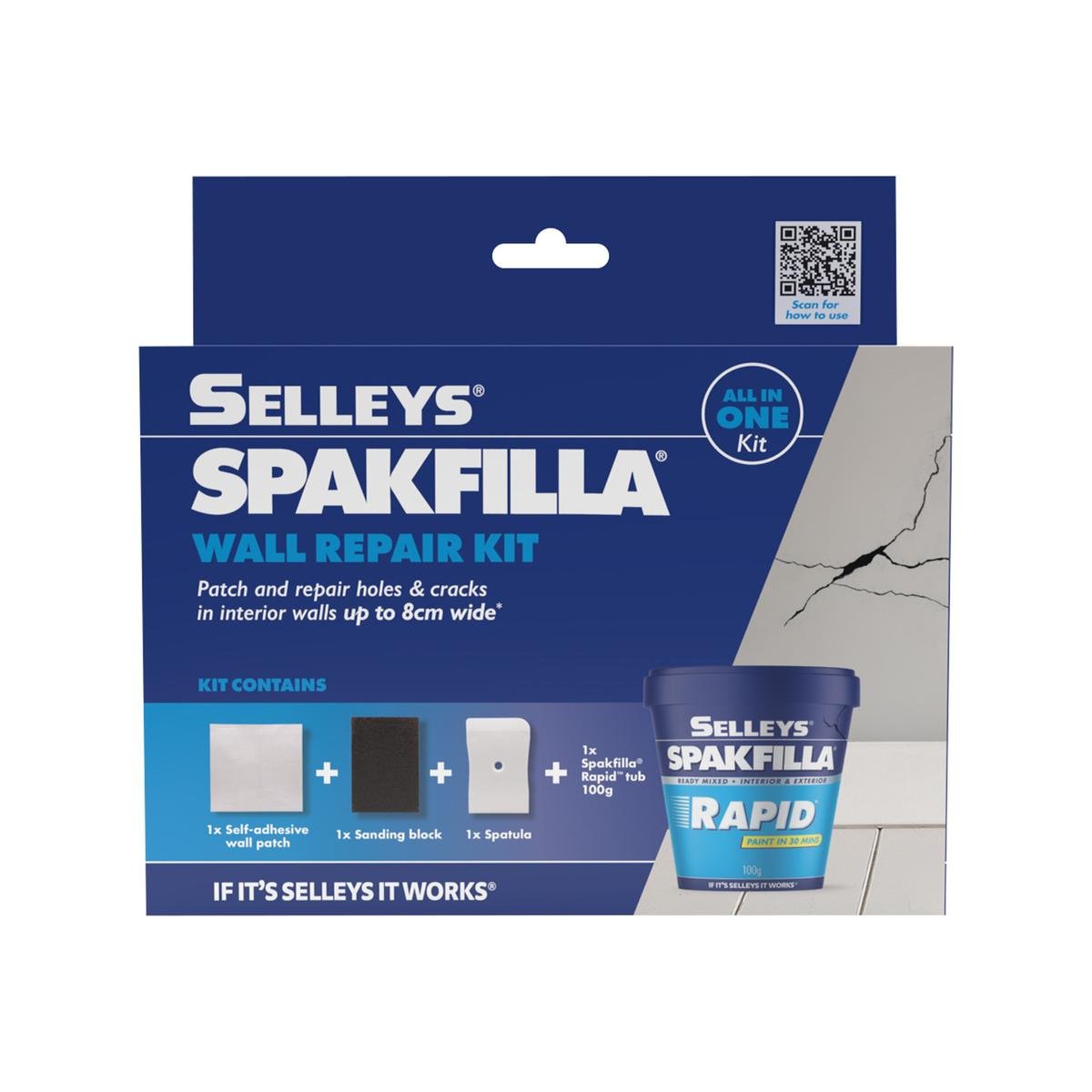 Selleys Spakfilla Wall Repair Kit - Bunnings Australia