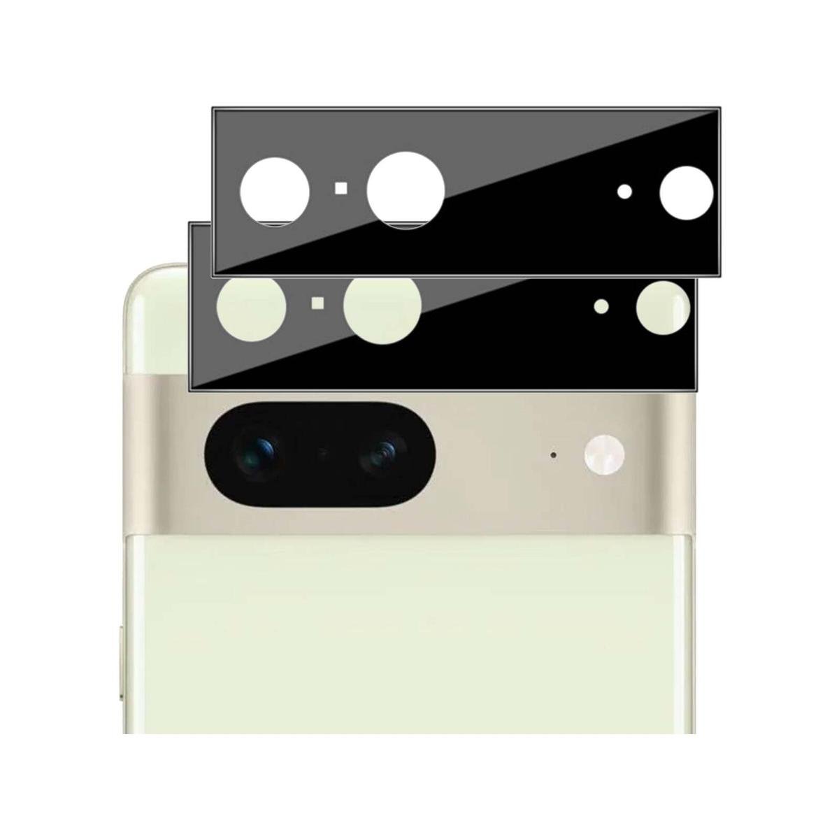 2 Pack MEZON Google Pixel 7 (6.3") Full Cover Camera Lens Tempered ...