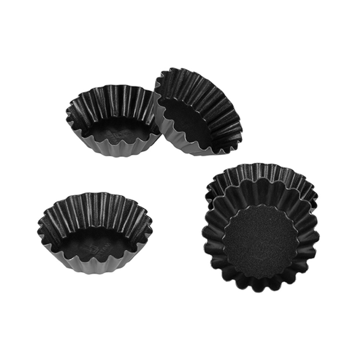 Matfer Bourgeat Exopan Brioche 55mm Small Wave Non-Stick (Pack of 25 ...