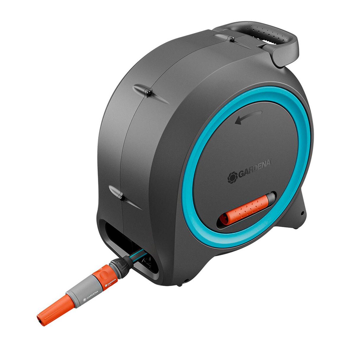 GARDENA 25m Dual 2 In 1 Hose Reel M-L 18695-28 - Bunnings New Zealand