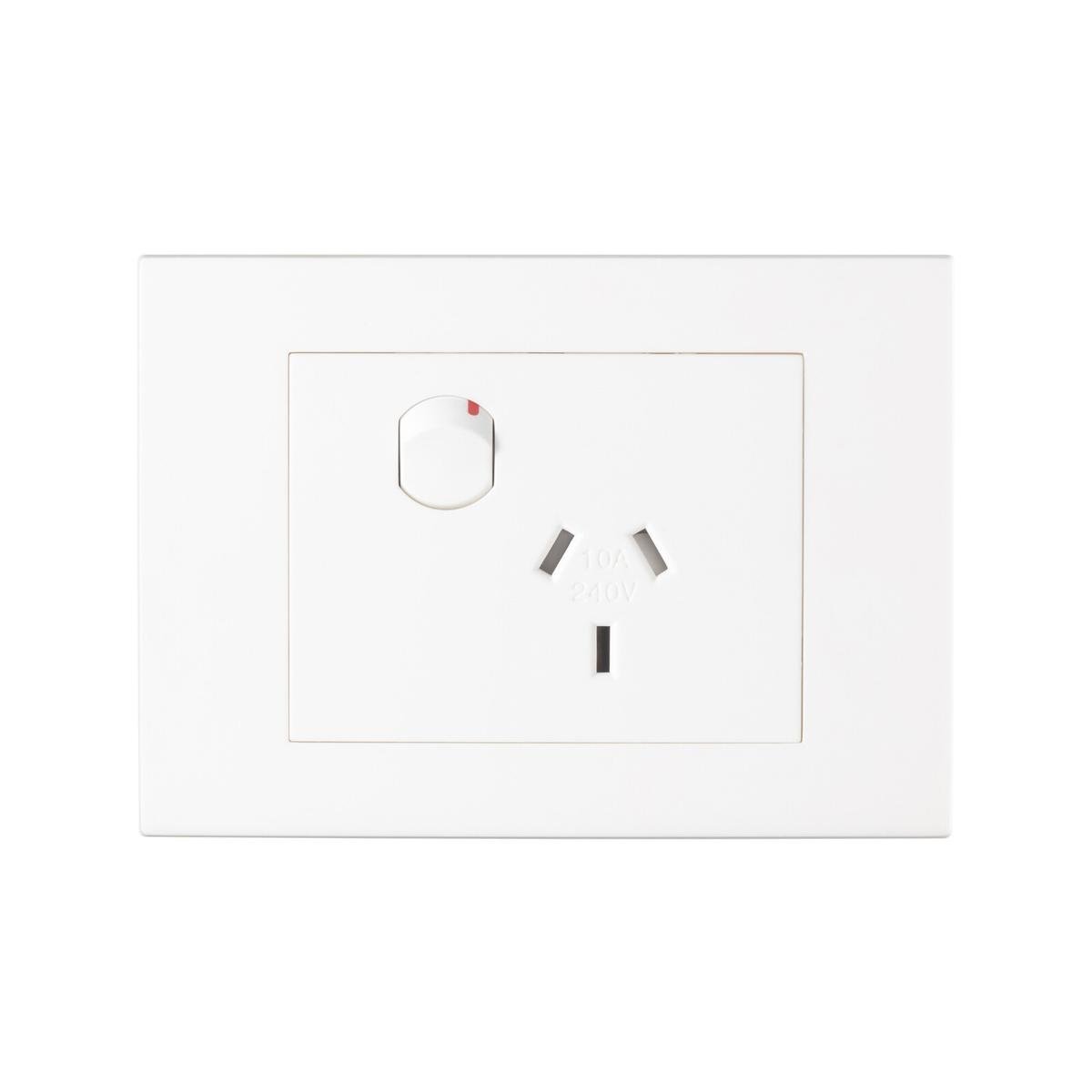 HPM 10A Matte White VIVO Horizontal Single Powerpoint - Matt White ...