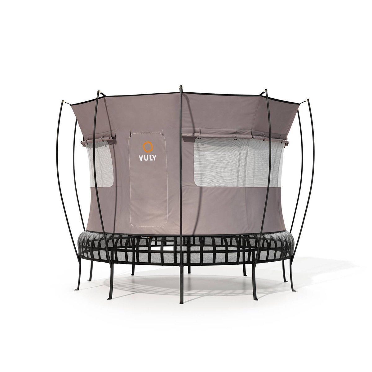 VULY Thunder 2 Large 13ft Springless Trampoline with Enclosure - Round ...