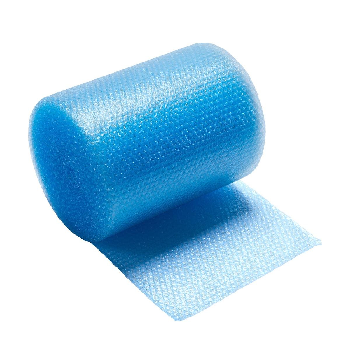 Wrap & Move 375mm x 25m Blue Light Duty Bubble Wrap - Bunnings Australia