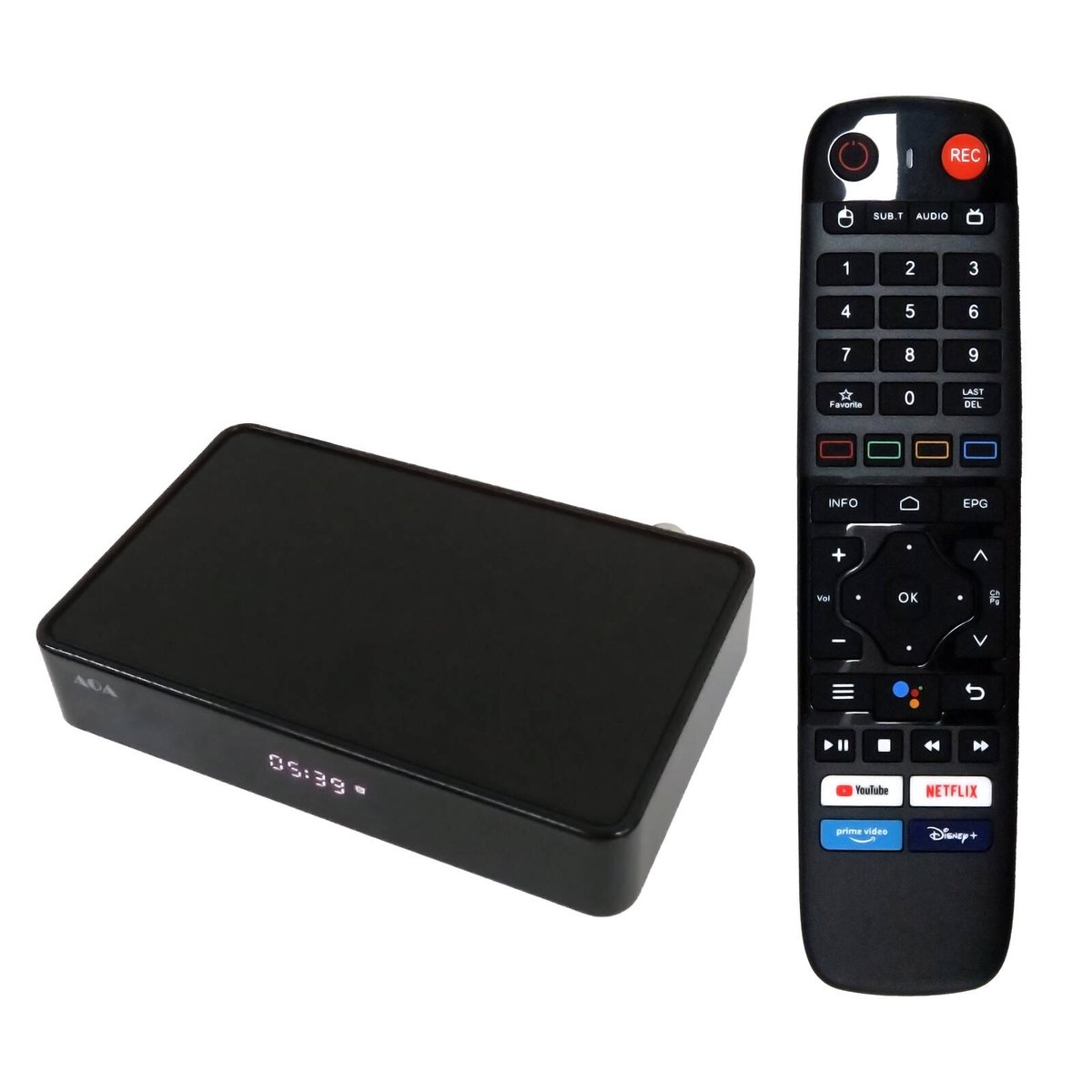 AOA 4K DVB-T2 H.265 PVR Set Top Box Smart 4+32G with BT Remote - Bunnings Australia