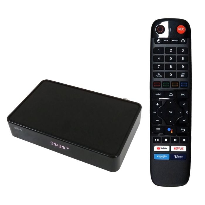 AOA 4K DVB-T2 H.265 PVR Set Top Box Smart 4+32G with BT Remote - Bunnings Australia