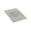 Surface Gard 19mm Clear Round Floor Protection - 6 Piece - Bunnings ...