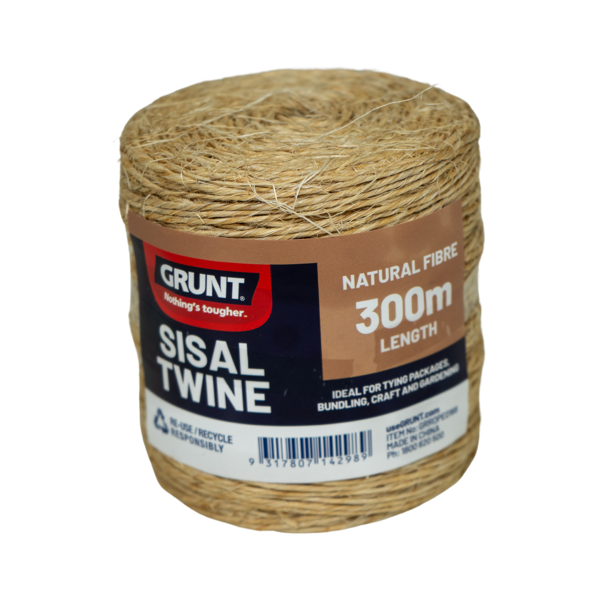 Grunt 300m Natural Sisal Twine - Bunnings New Zealand