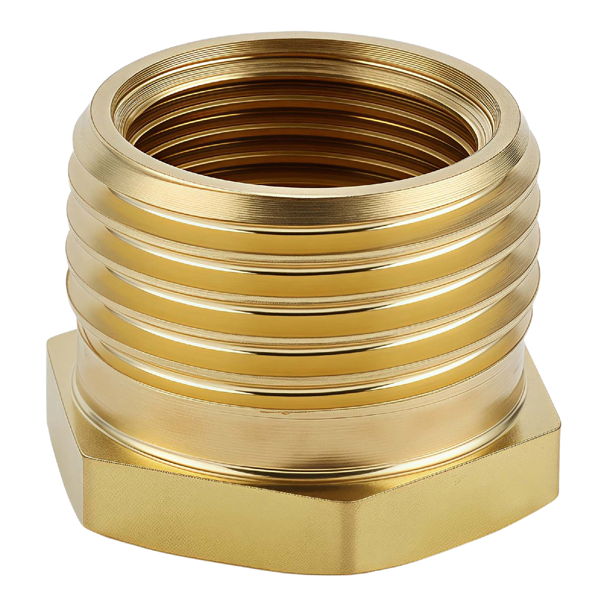 Kinetic - 15mm x 10mm Brass Threaded Hex Bush LF - Bunnings New Zealand