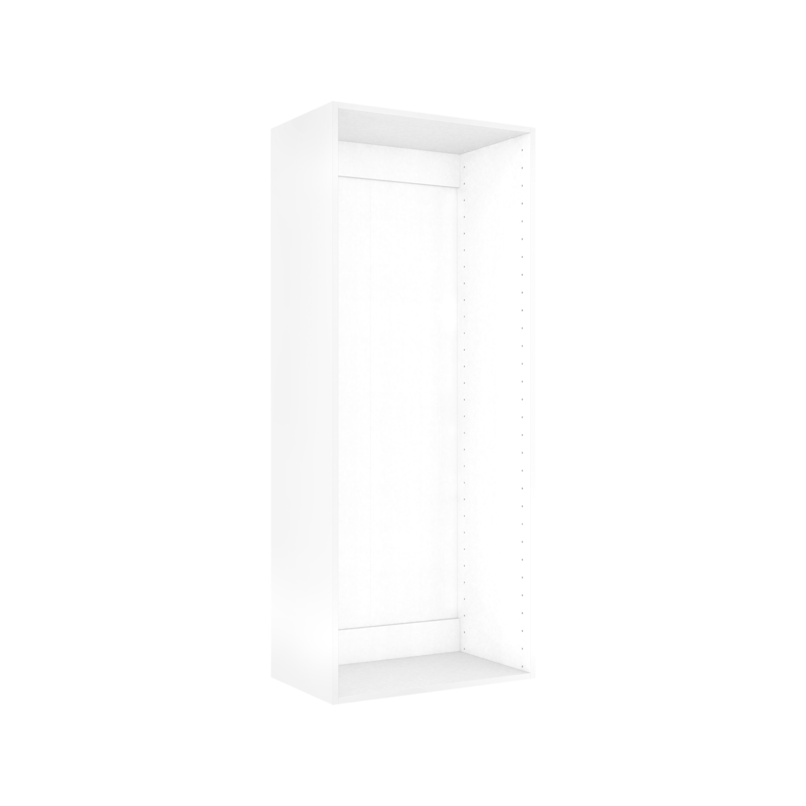 1536 x 600 x 380mm White Cabinet Shell - Lugna Online